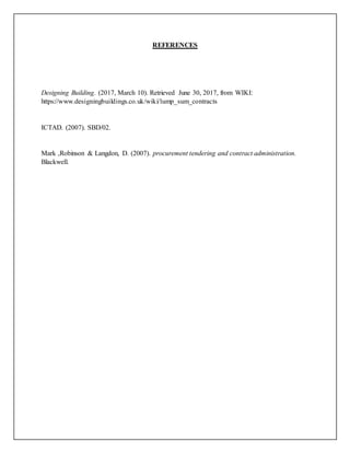 Pre qualification stages and tender selection | DOCX