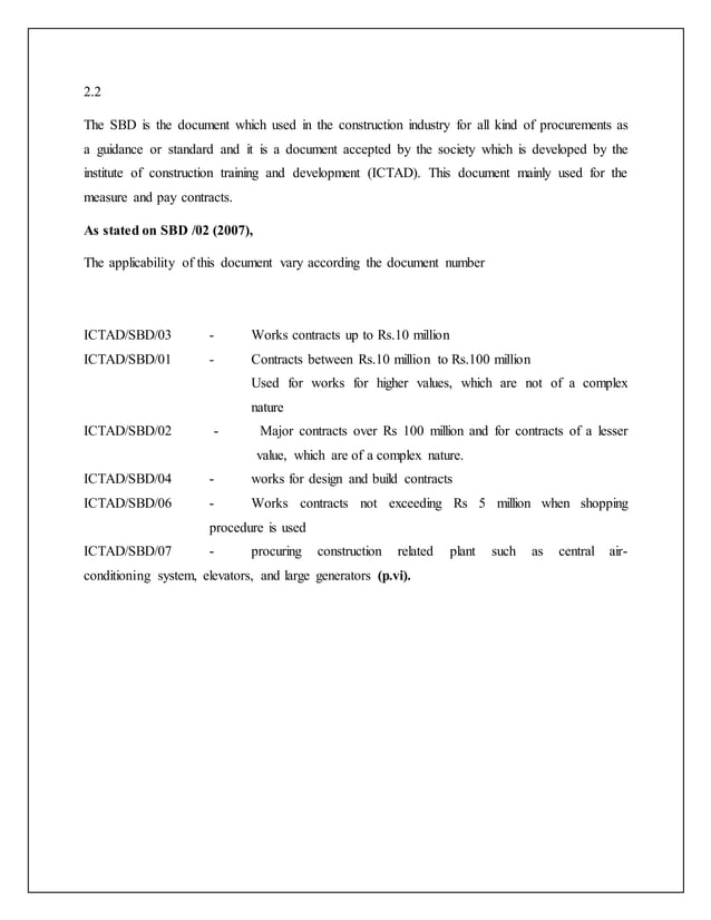 Pre qualification stages and tender selection | PDF
