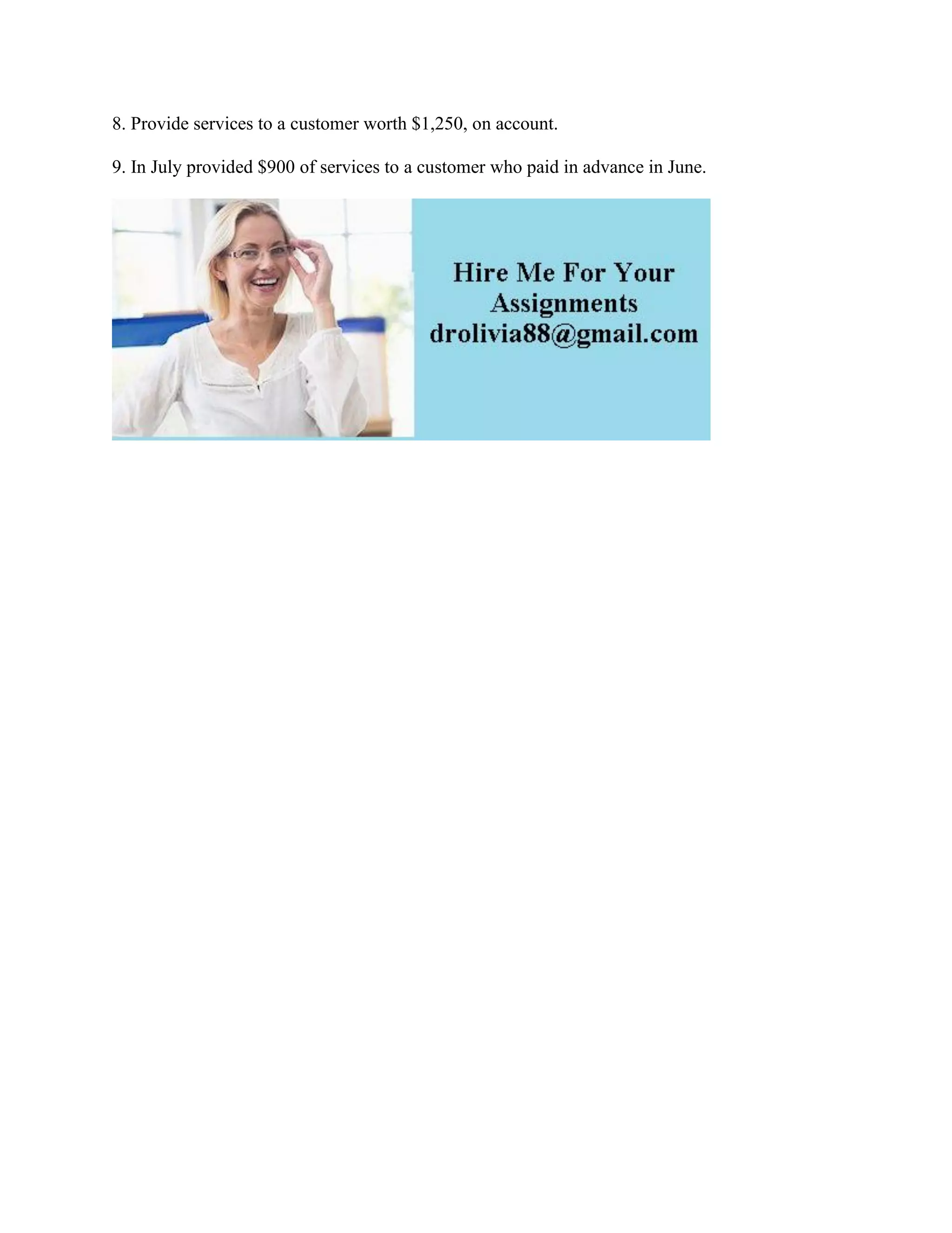 answer statements 1-9 using the following independent business activit.pdf