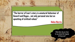 Answers to discussion questions of king lear | PPTX