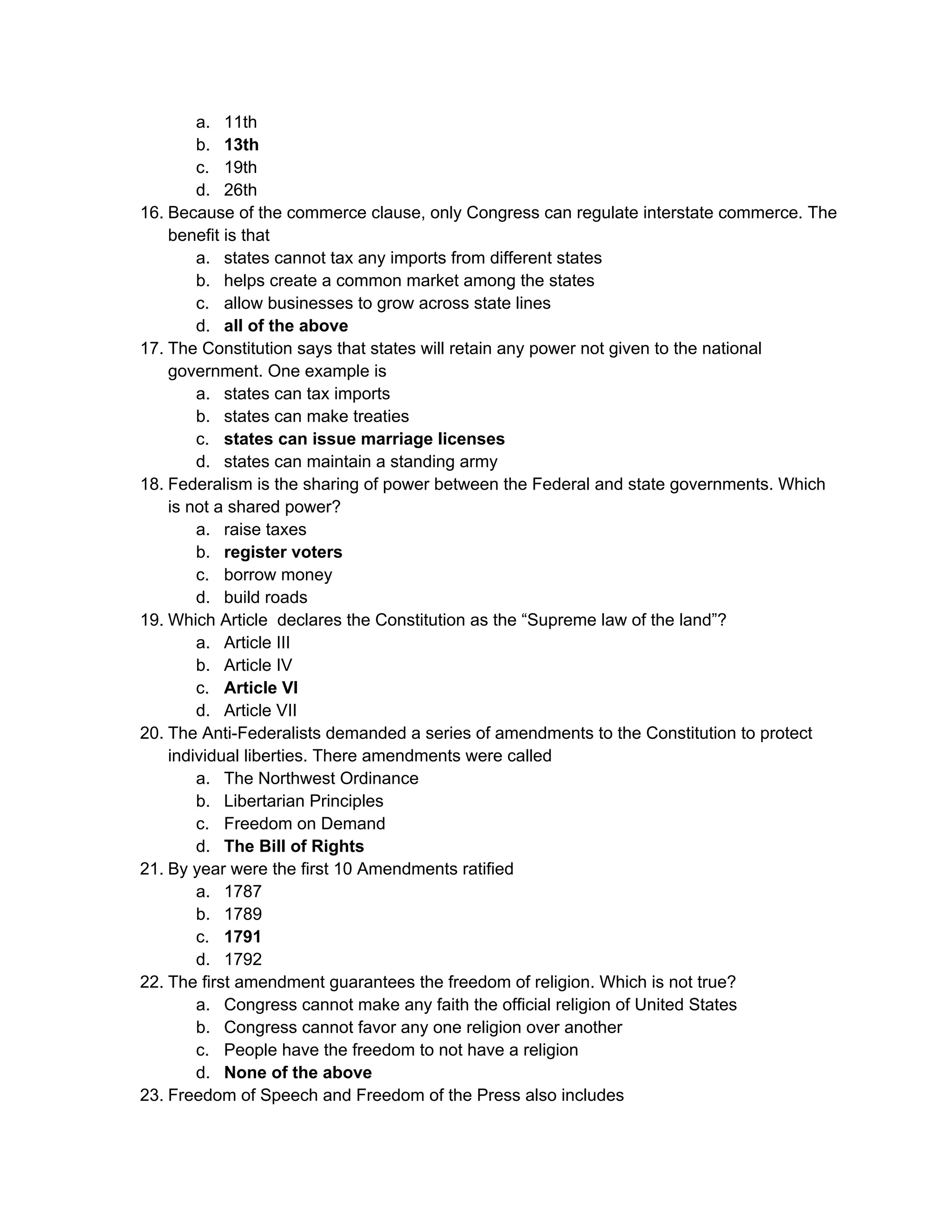 Answers to MC Homework Chapters 9 and 10 | PDF