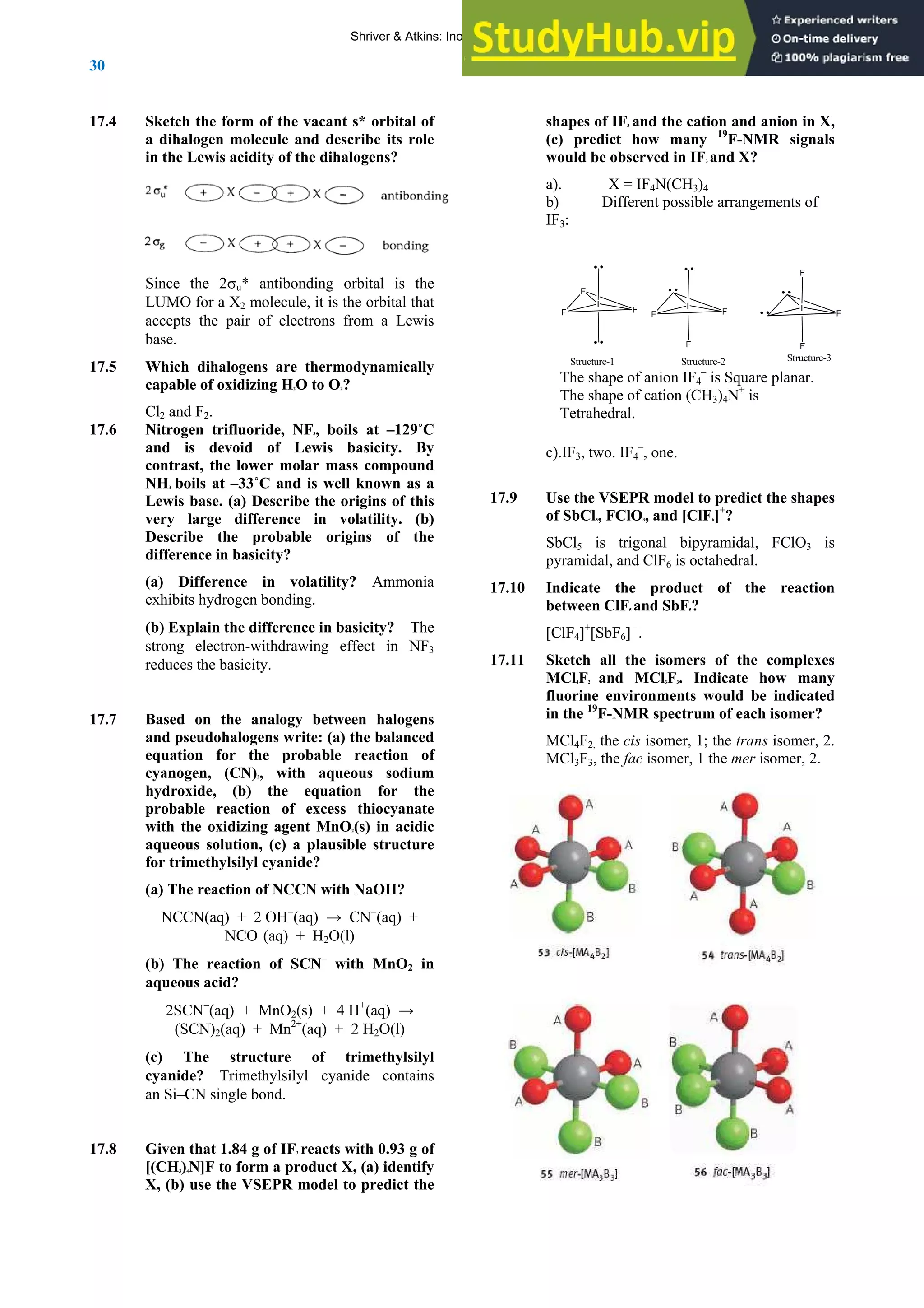 Answers To Self-Tests And Exercises | PDF
