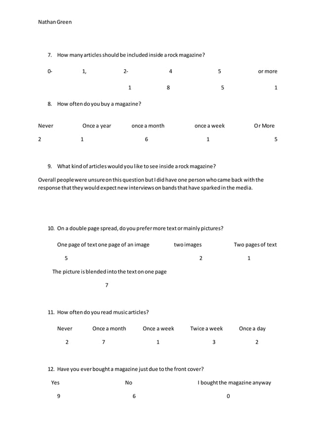 Answers to task 7 | PDF