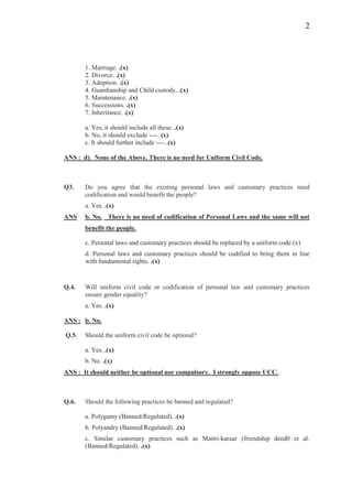 Answers to ucc PDF File | PDF