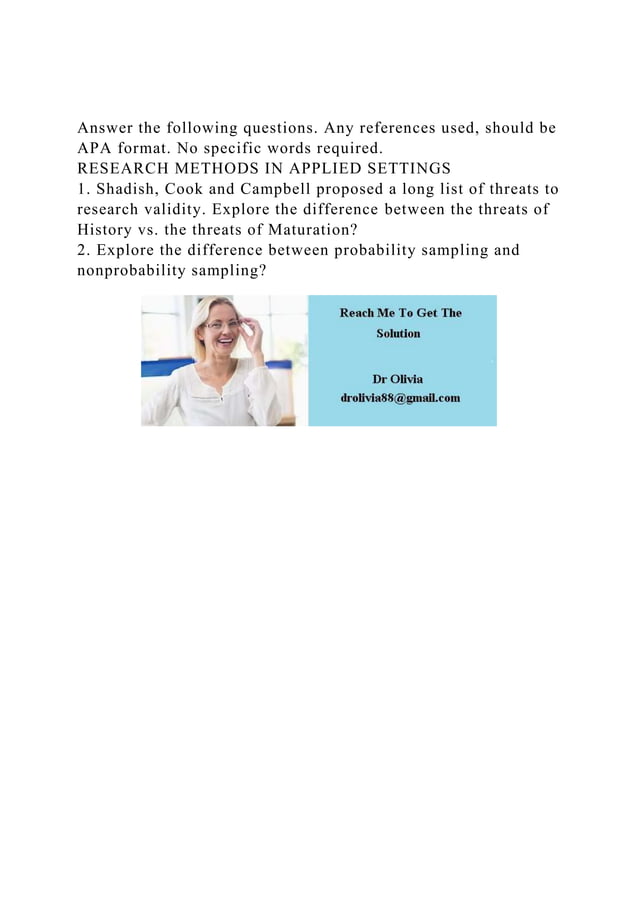 Answer the following questions. Any references used, should be APA.docx | Education