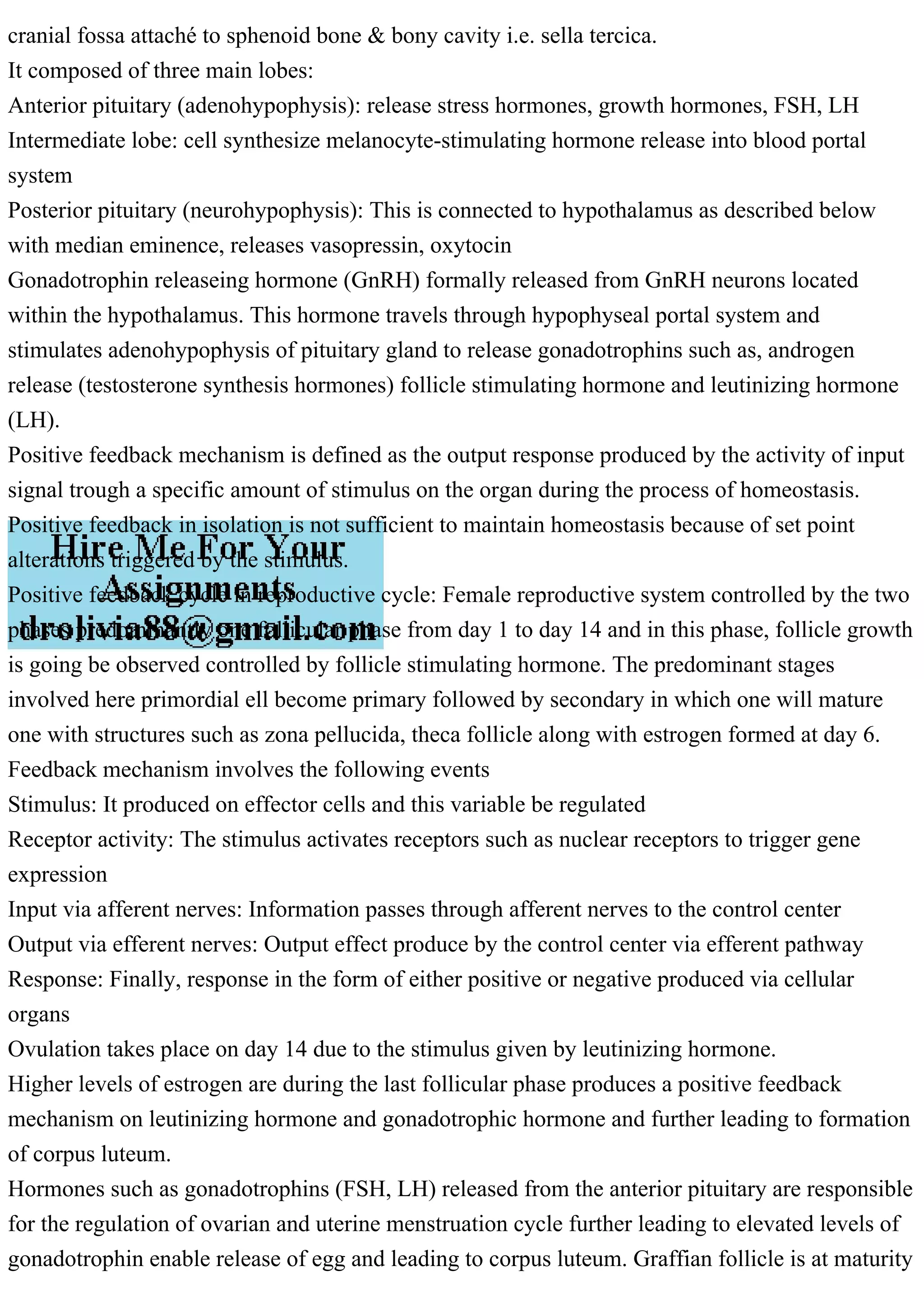 AnswerThe hormones and structuresorgansPituitary glandFemal.pdf