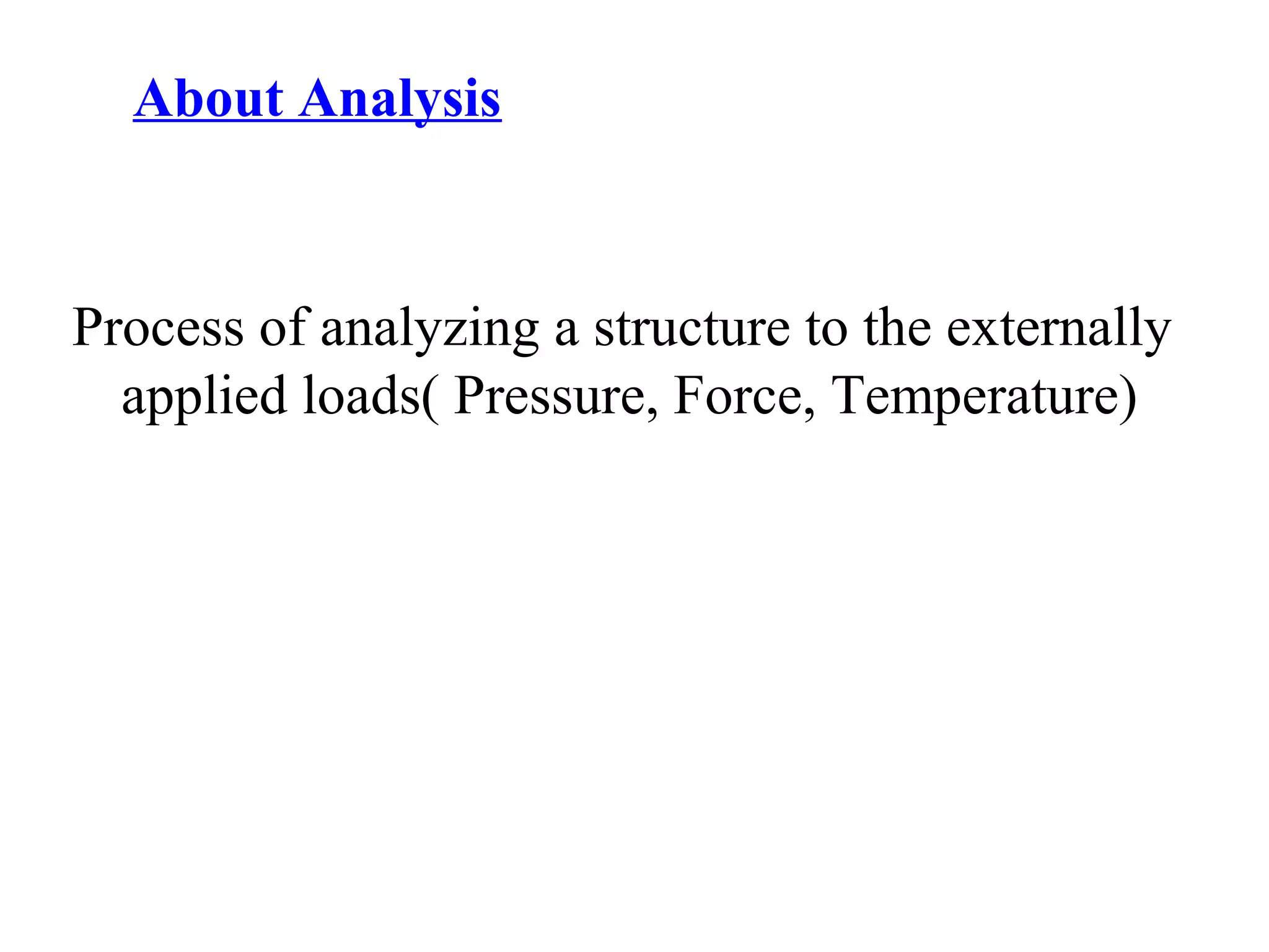 FEA Using Ansys | PPT