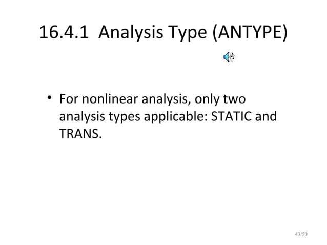FEA Using Ansys | PPT | Physics | Science