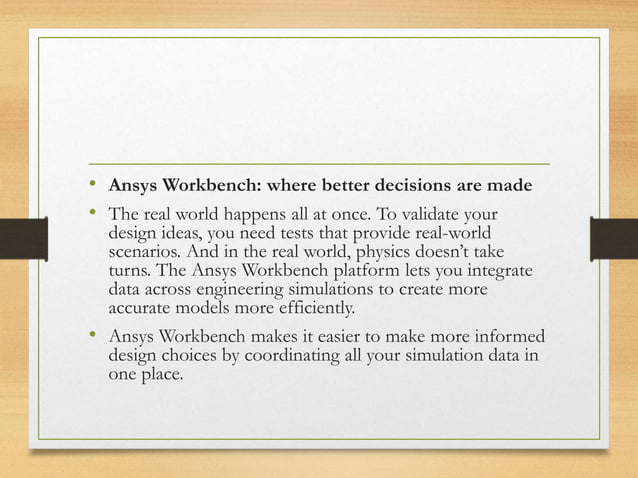ANSYS.pptx | Physics | Science