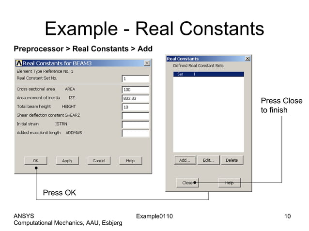 Ansys example0110 2 | PPT