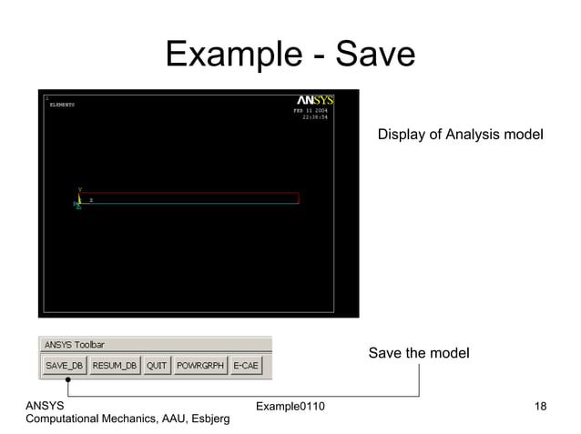 Ansys example0110 2 | PPT