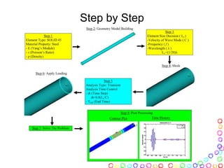 Guided Wave Propagation Simulation by ANSYS | PPSX