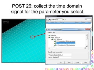 Guided Wave Propagation Simulation by ANSYS | PPSX | Science