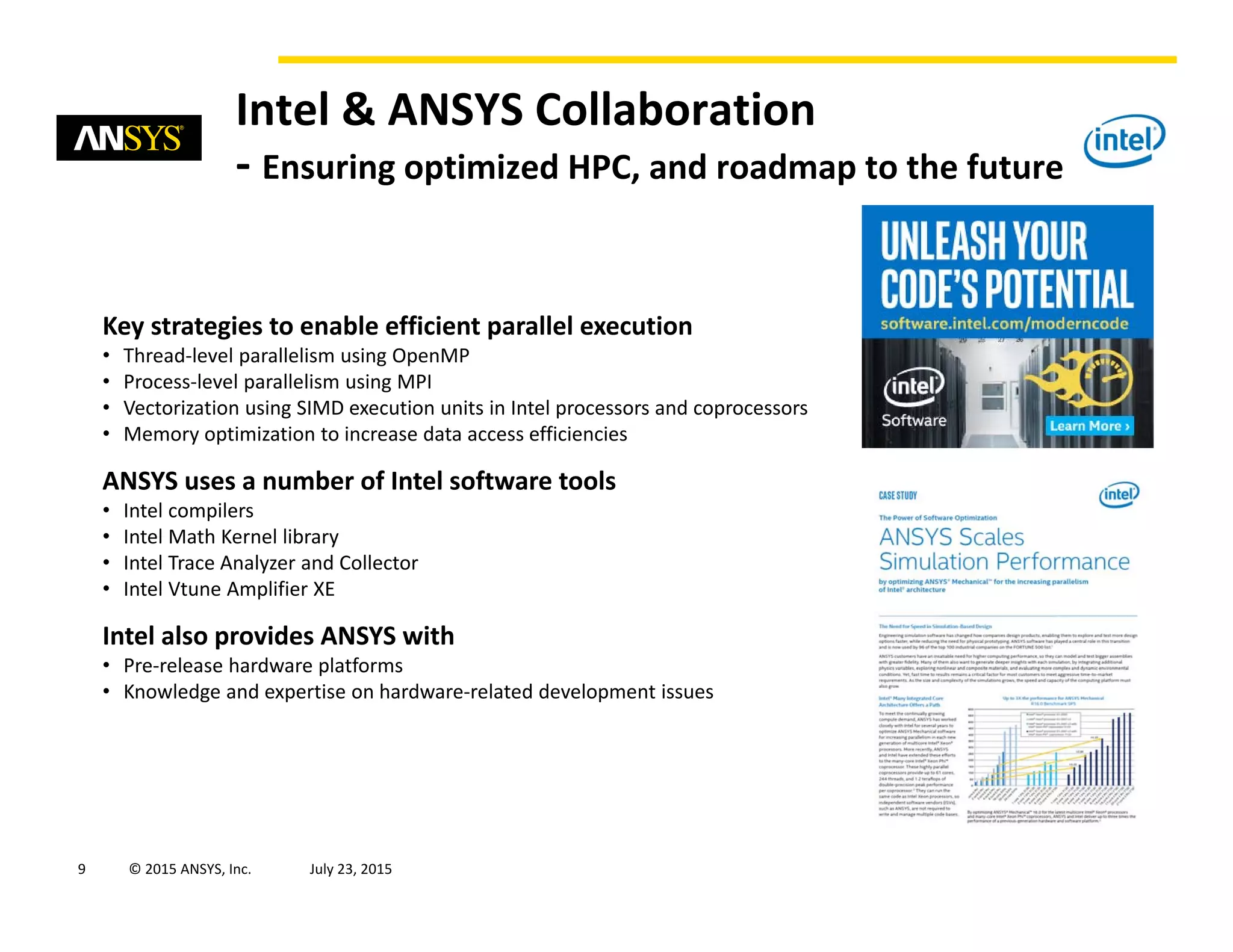 Benefits of Intel Technologies for Engineering Simulation | PDF