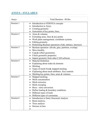 Ansys 2 | PDF | Science