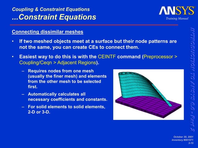 ANSYS_2_03-coupling1.ppt | Physics | Science