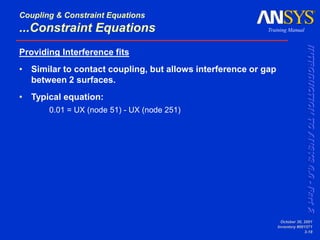 ANSYS_2_03-coupling1.ppt | Physics | Science