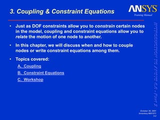 ANSYS_2_03-coupling1.ppt | Physics | Science