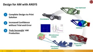 End-to-end Simulation Workflow for Additive Manufacturing Process | PPT
