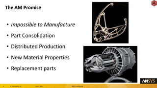 End-to-end Simulation Workflow for Additive Manufacturing Process | PPT