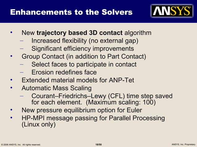 Ansys autodyn in_workbench_introduction | PPT