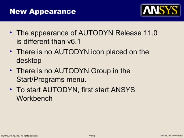 Ansys autodyn in_workbench_introduction | PPT