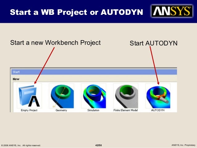 Ansys autodyn in_workbench_introduction
