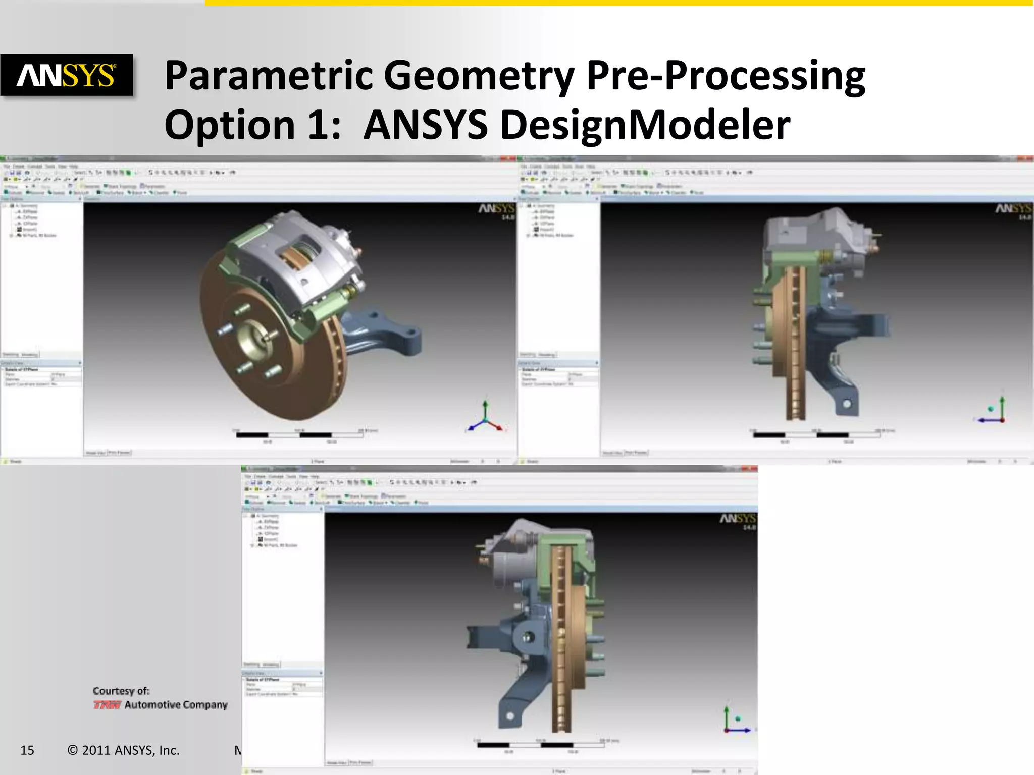 ANSYS Brake Simulation | PPTX