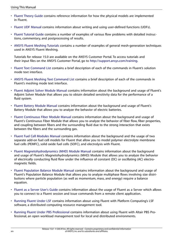 fluent tutorial guide (Ansys) | PDF