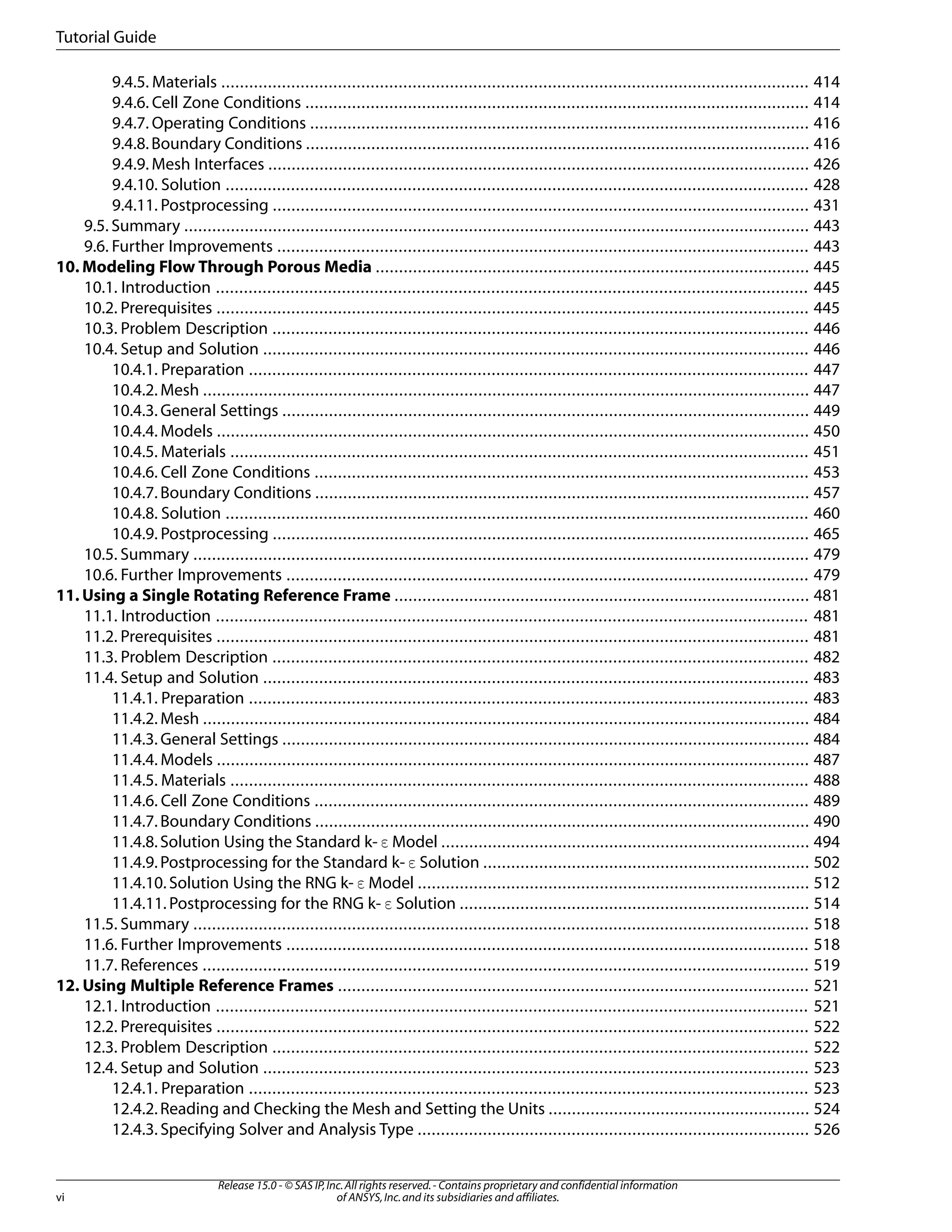 Ansys fluent tutorial guide R 15 | PDF