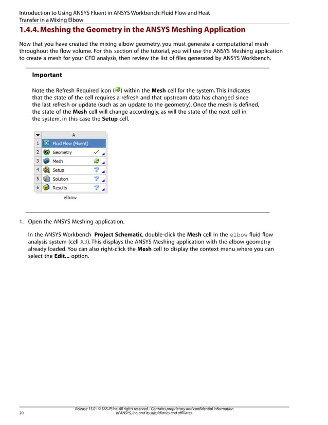 Ansys fluent tutorial guide R 15 | PDF