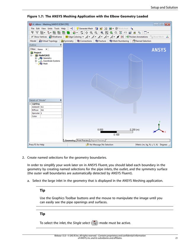 Ansys fluent tutorial guide R 15 | PDF