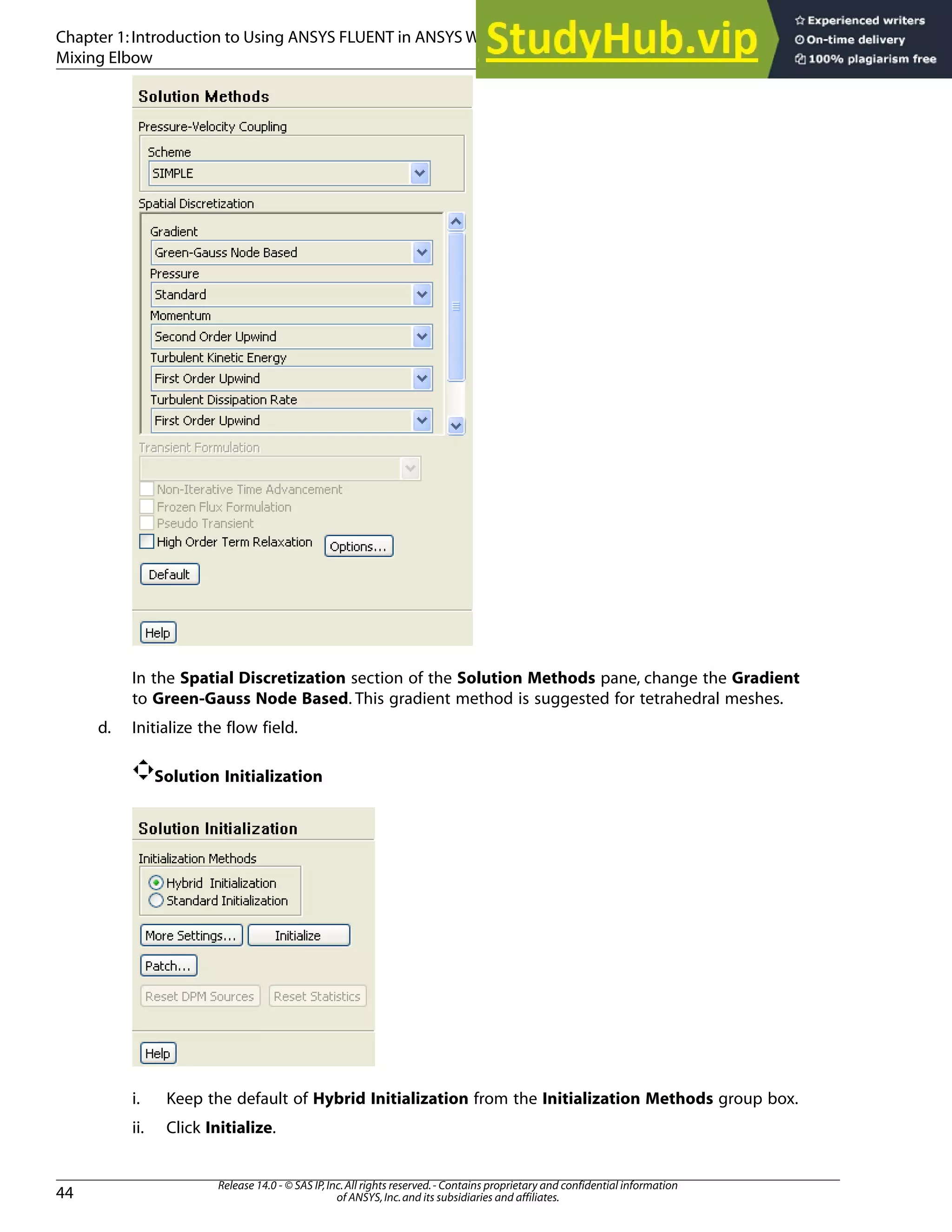 ANSYS FLUENT Tutorial Guide | PDF