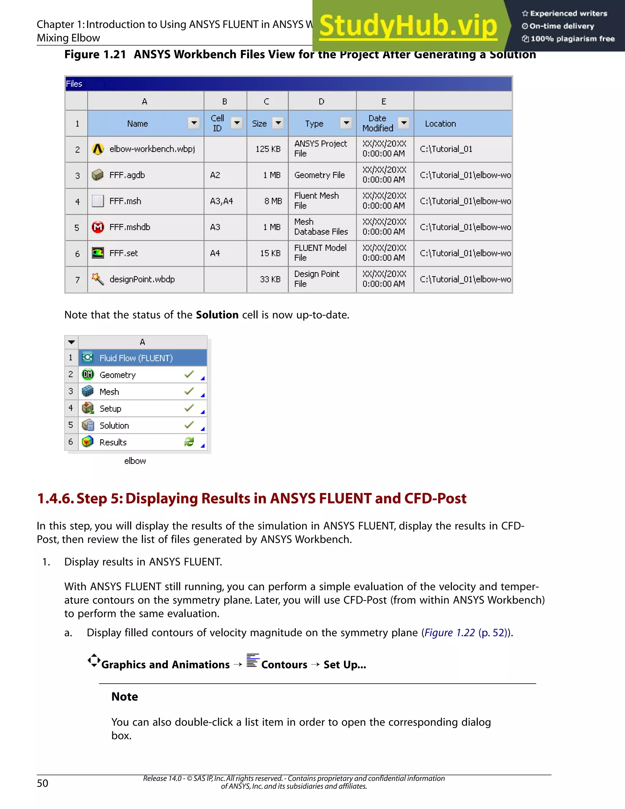 ANSYS FLUENT Tutorial Guide | PDF