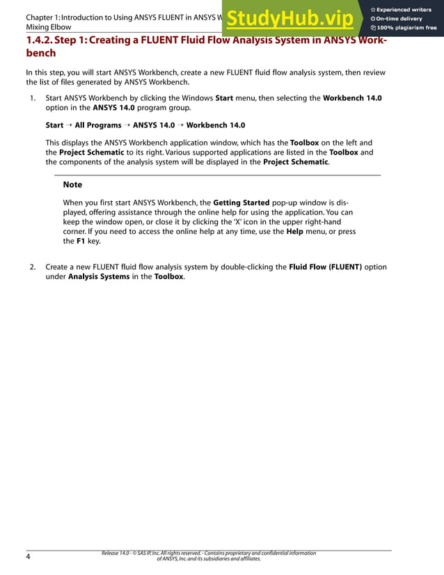 ANSYS FLUENT Tutorial Guide | PDF | Operating Systems | Computer Software and Applications