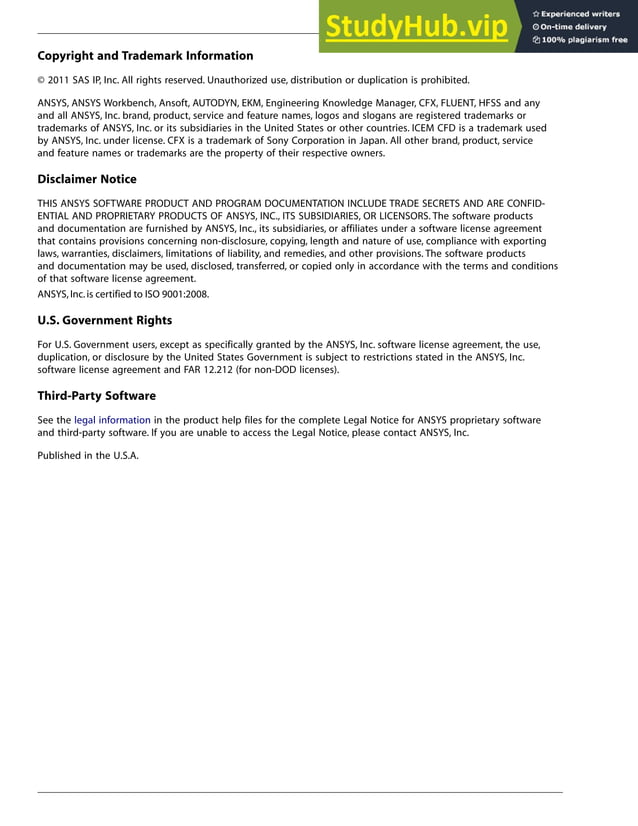 ANSYS FLUENT Tutorial Guide | PDF | Operating Systems | Computer ...