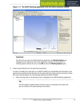ANSYS FLUENT Tutorial Guide | PDF