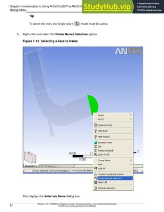ANSYS FLUENT Tutorial Guide | PDF