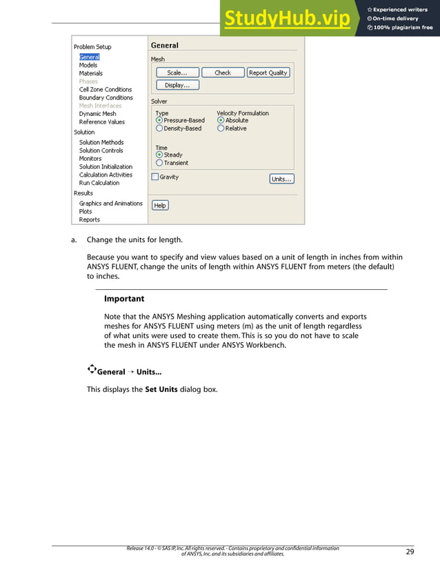 ANSYS FLUENT Tutorial Guide | PDF | Operating Systems | Computer ...