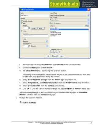 ANSYS FLUENT Tutorial Guide | PDF