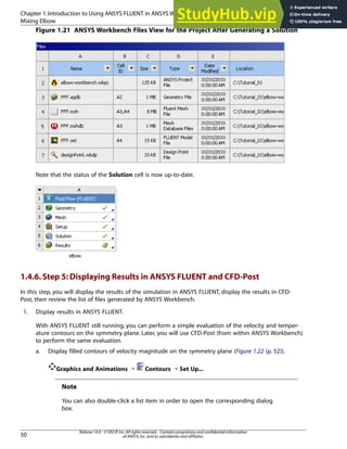 ANSYS FLUENT Tutorial Guide | PDF