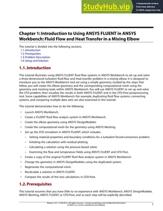 ANSYS FLUENT Tutorial Guide | PDF