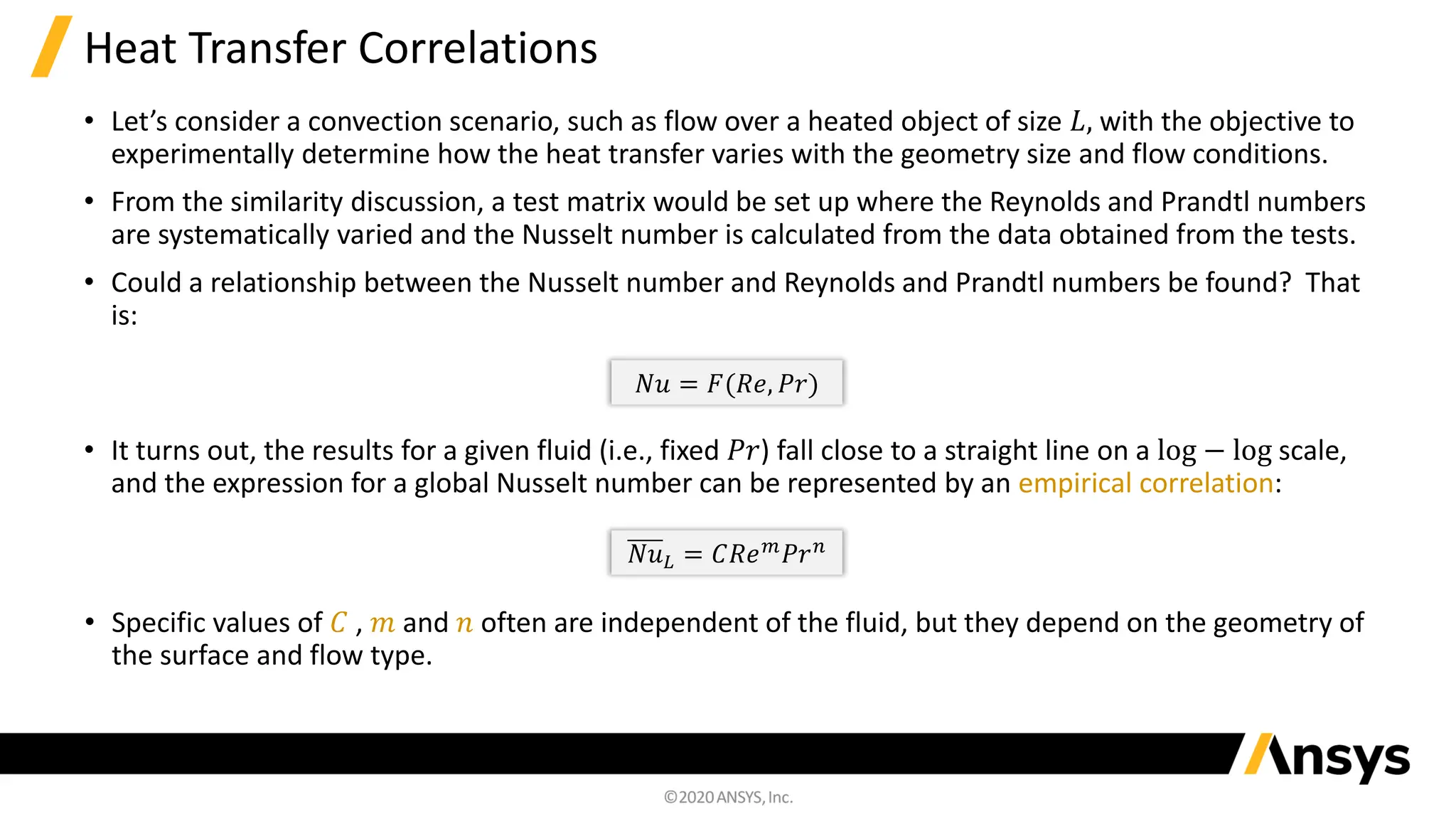 ansys forced convection flow powerpoints | PDF