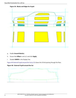 ANSYS 2022 ICEMCFD meshing tutorial -step by step | PDF