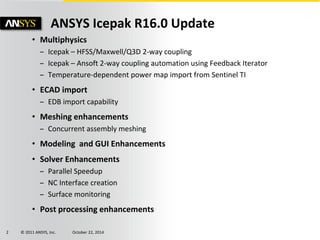 Ansys icepak r160 update p4 | PDF