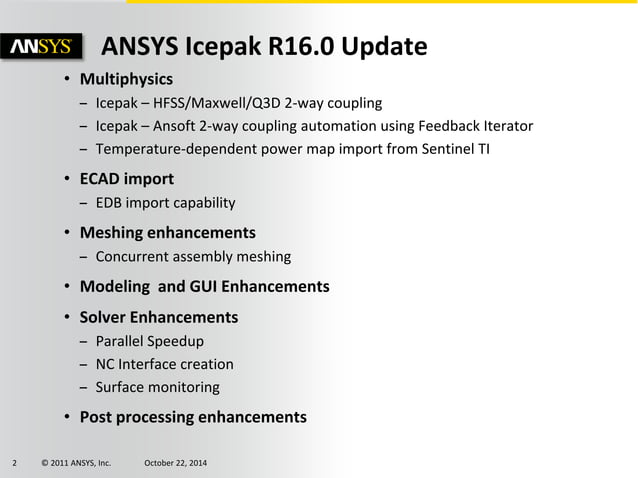 Ansys icepak r160 update p4 | PDF | Graphics Software | Computer Software and Applications