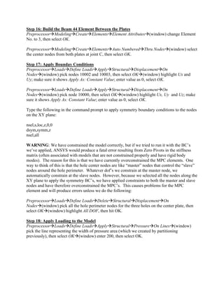 Ansys iges tutorial | PDF