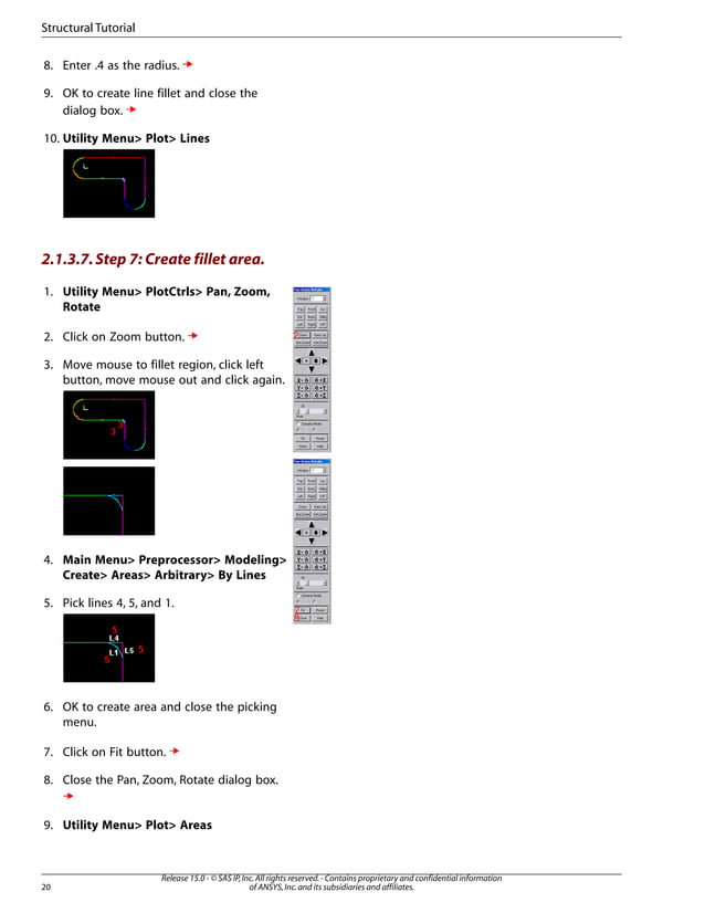 ANSYS Mechanical APDL Introductory Tutorials.pdf | Graphics Software | Computer Software and ...