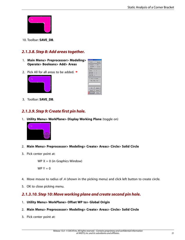 ANSYS Mechanical APDL Introductory Tutorials.pdf | Graphics Software | Computer Software and ...
