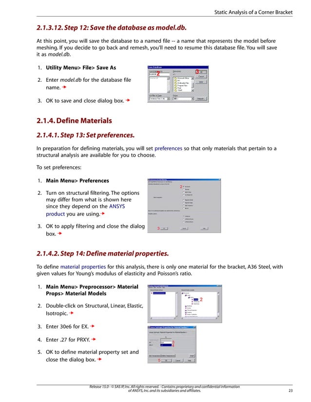 ANSYS Mechanical APDL Introductory Tutorials.pdf | Graphics Software | Computer Software and ...